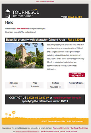 Sunflower Real Estate email alerts - Sunflower Real Estate : Bilingual ...